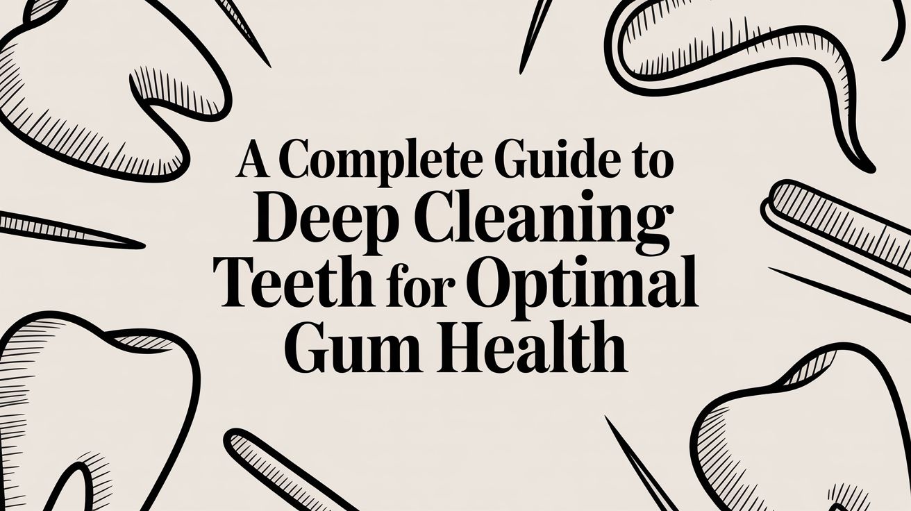 A Complete Guide to Deep Cleaning Teeth for Optimal Gum Health